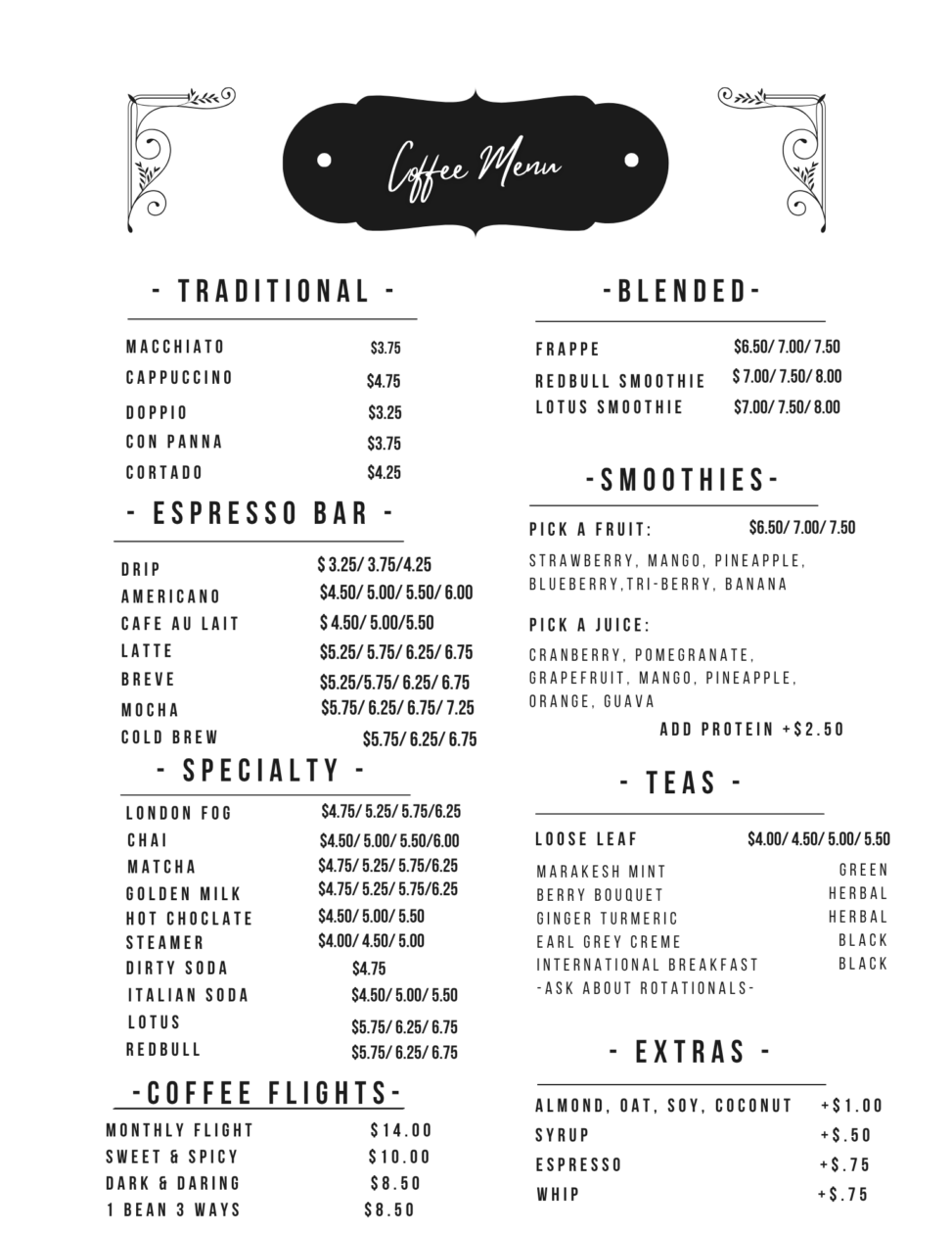 Menu - Sip Cafe Toast, Quiche, Sandwiches, Coffee, Wine, Beer